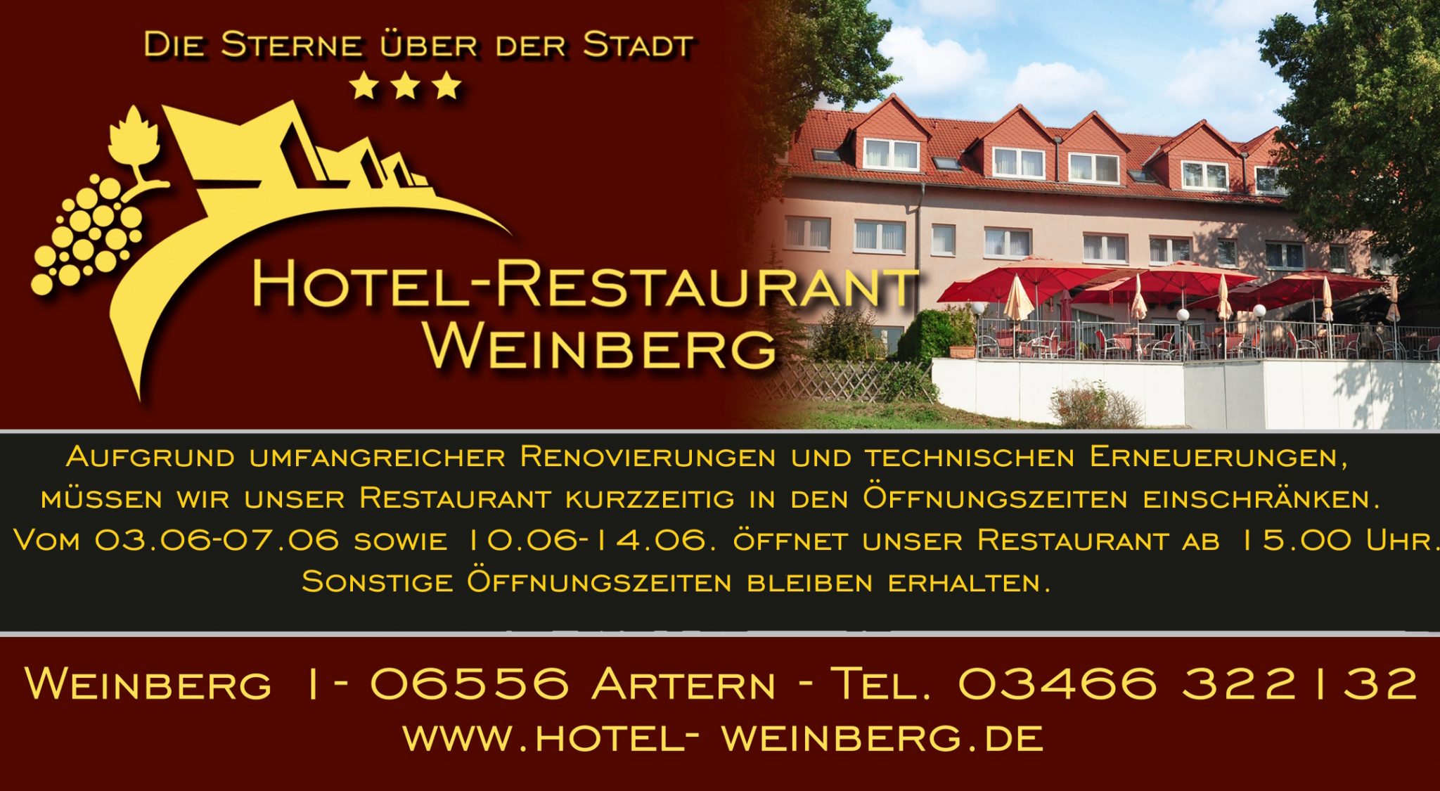 Hotel-Restaurant Weinberg in Artern